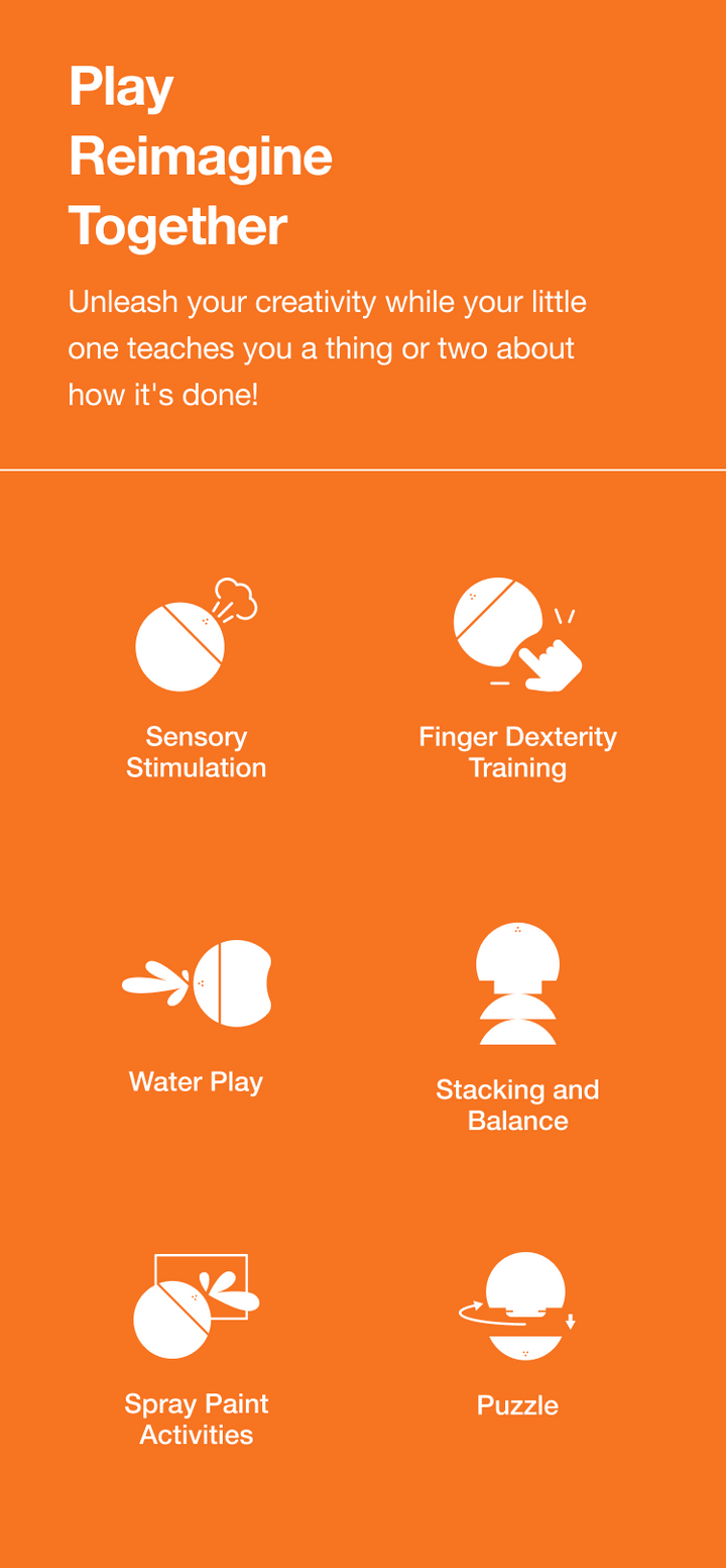 b is for ball™ 2 Ball Set | Multi-Purpose Ball For 6+ Months