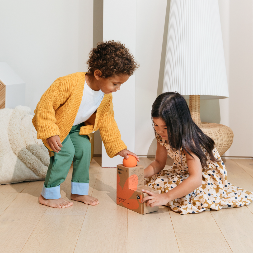 b is for ball® | Non-Toxic Baby Ball Toy That Grows With Your Child